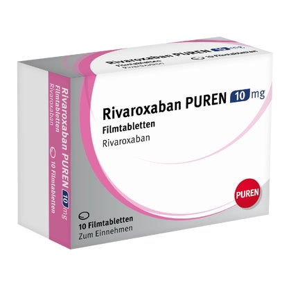 Rivaroxaban Puren 10 Mg Filmtabletten 10 St kaufen mit E-Rezept | medpex