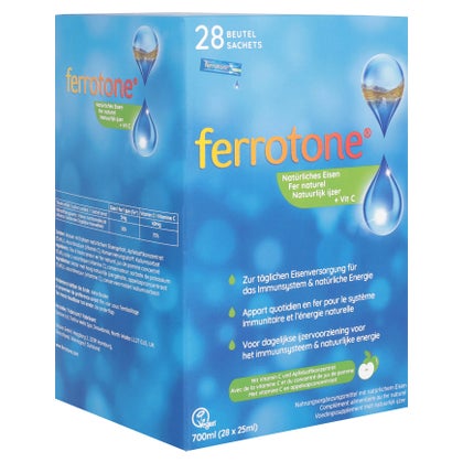 Ferrotone Natürliches Eisen plus Vitam.C 28X25 ml günstig kaufen | medpex