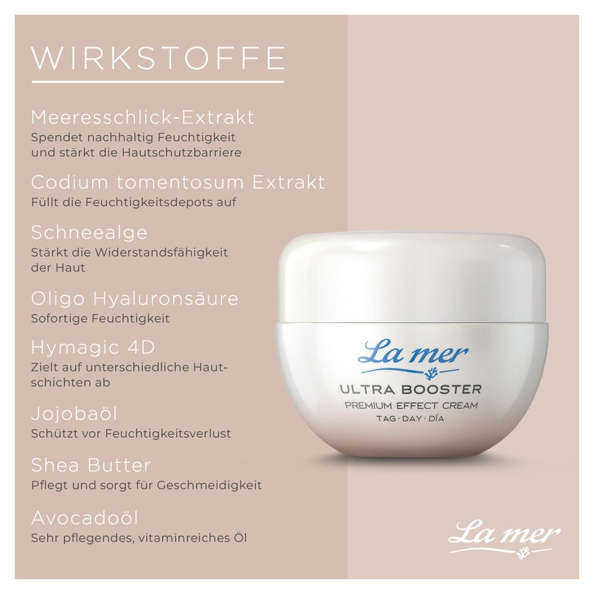 La mer ULTRA BOOSTER Premium Effect Cream Tag mit Parfum 50 ml günstig ...