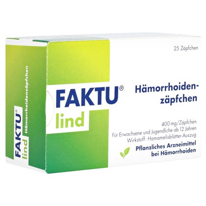 Faktu lind Hämorrhoidenzäpfchen 25 St günstig kaufen | medpex
