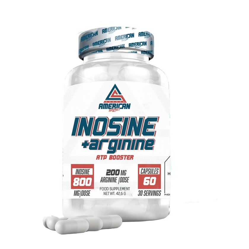 American Supplement - Inosin mit Arginin ATP BOOSTER 60 Kapseln 60 St ...