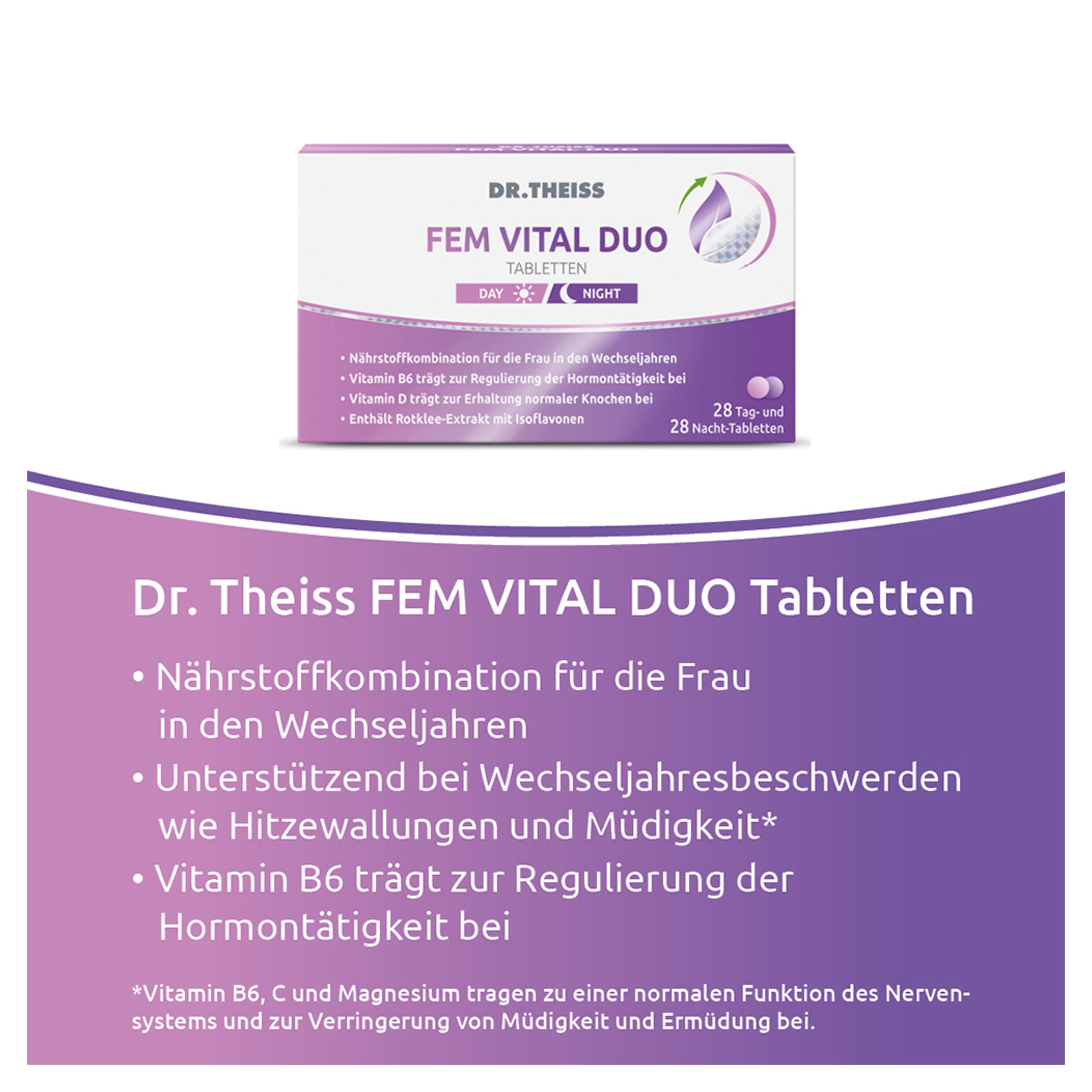 DR.THEISS FEM VITAL DUO Tabletten kaufen | medpex