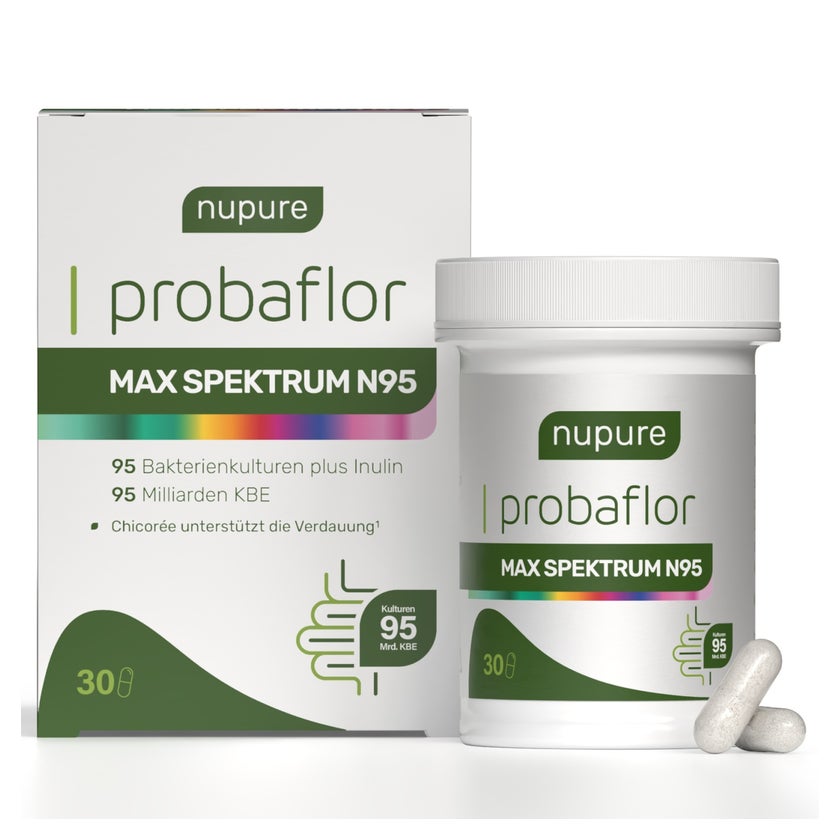 Erfahrungen zu Nupure Probaflor MAX SPEKTRUM N95 30 St | medpex