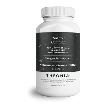 Theonia Nacht-Complex Kapseln 100 mg L-Tryptophan 60 St günstig kaufen ...
