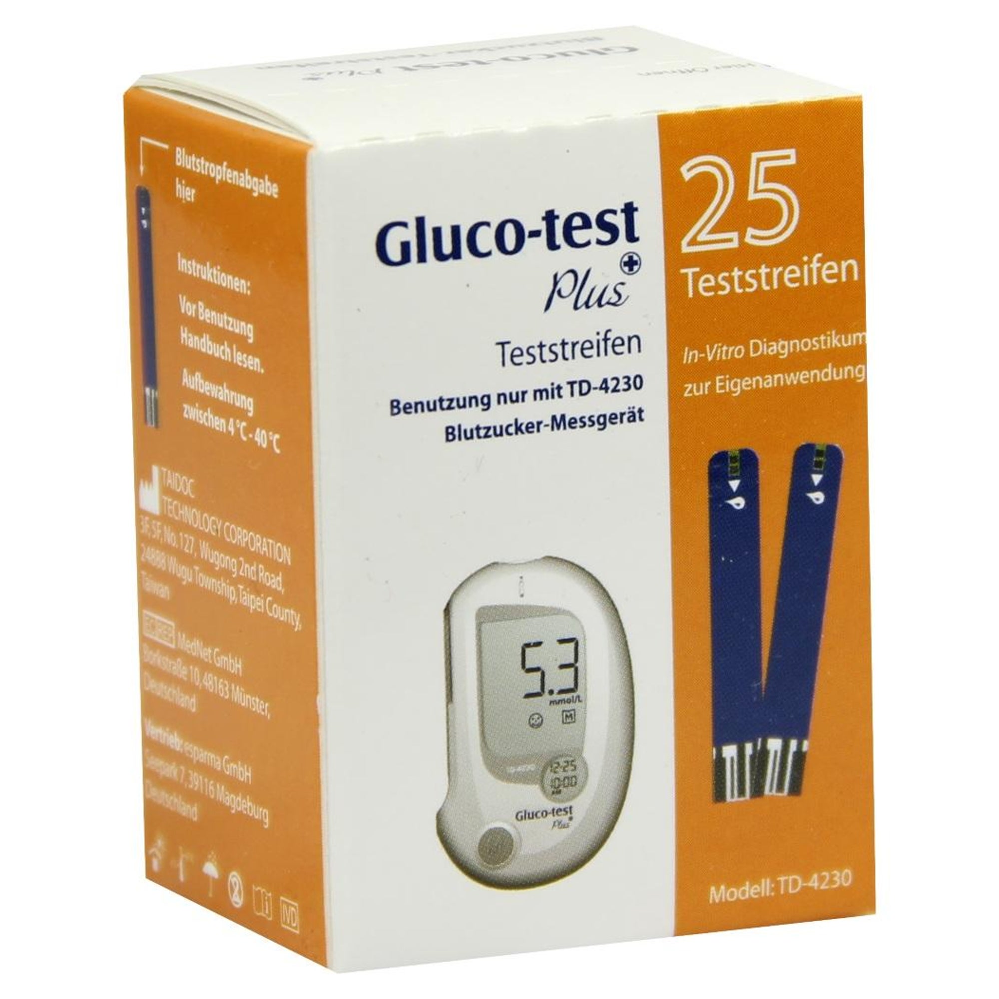 GLUCO TEST Plus Blutzuckerteststreifen kaufen | medpex
