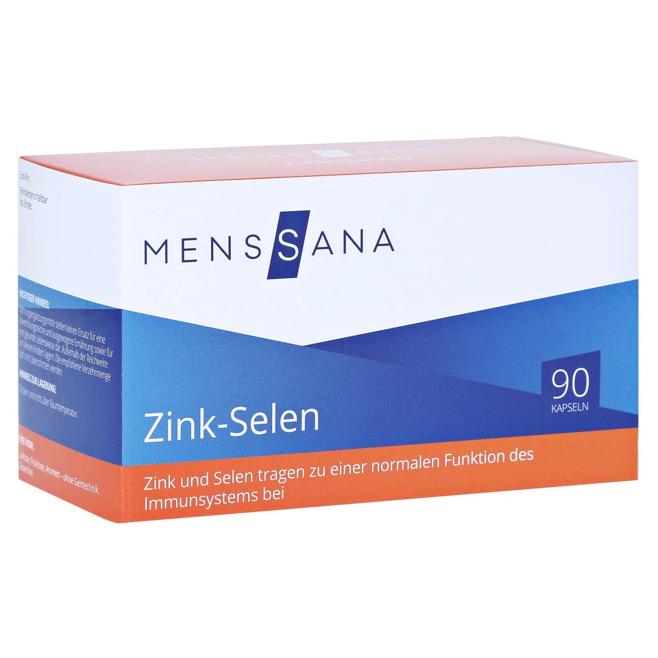 ZINK Selen Menssana Kapseln 90 St günstig kaufen | medpex ZINK Selen Menssana Kapseln 90 St günstig kaufen | medpex