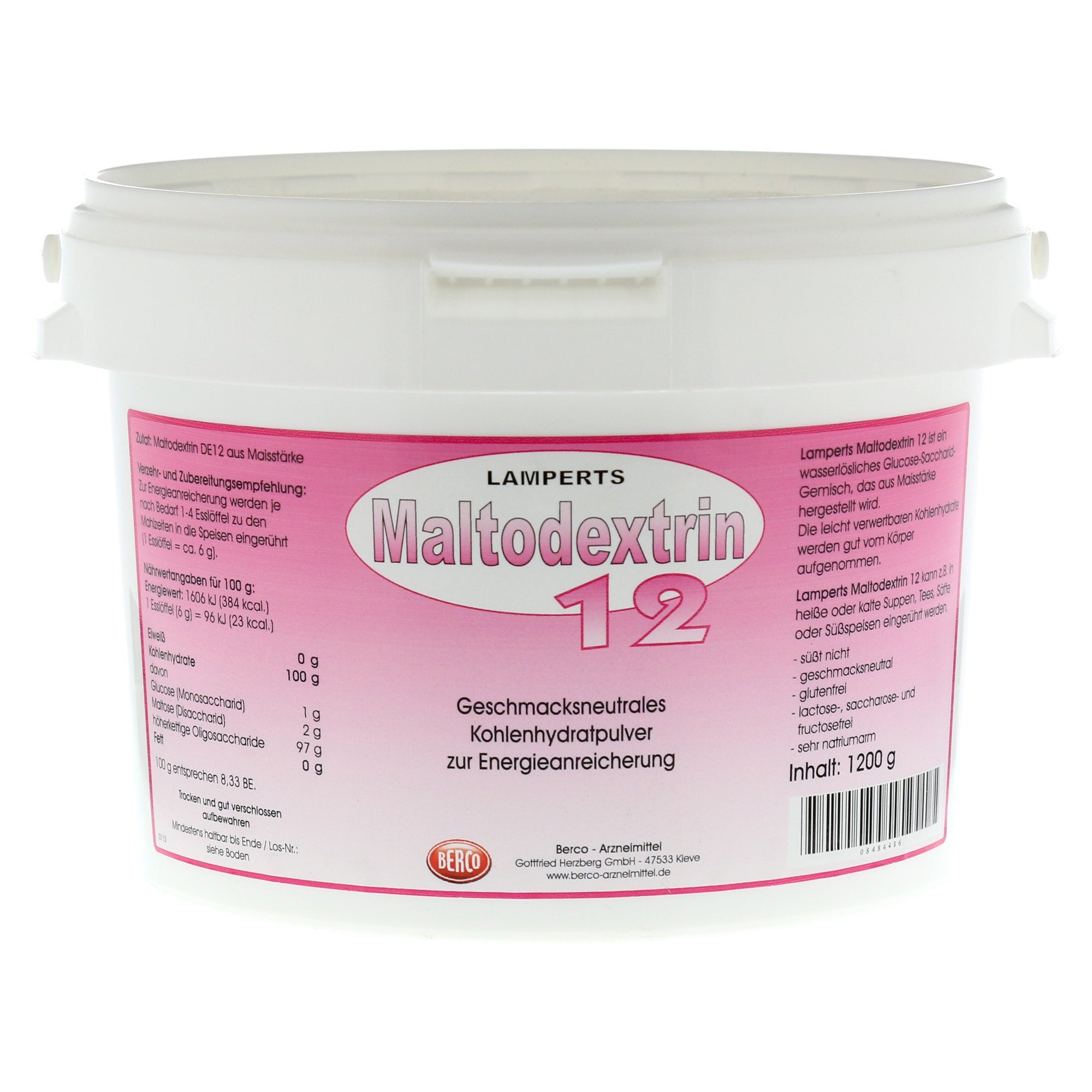 MALTODEXTRIN 12 Lamperts Pulver online kaufen | medpex