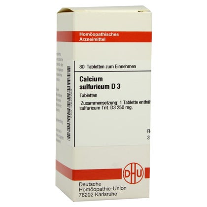 Calcium Sulfuricum D 3 Tabletten 80 St günstig kaufen | medpex