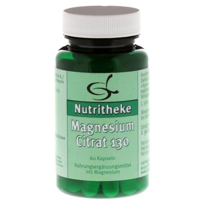 Magnesiumcitrat 130 mg Magnesium Kapseln 60 St günstig kaufen | medpex