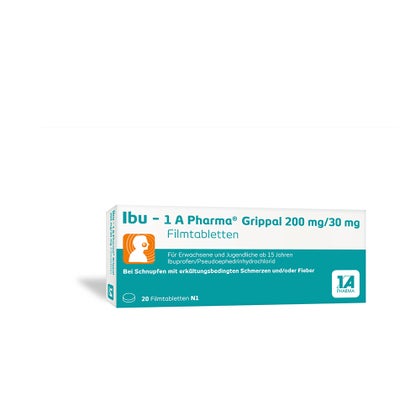 Ibu - 1 A Pharma Grippal 200 mg/30 mg Filmtabletten 20 St günstig ...