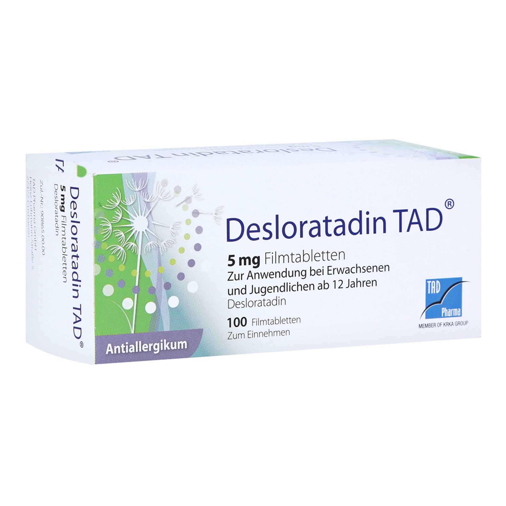 Erfahrungen zu Desloratadin TAD 5mg | medpex