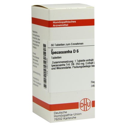 Ipecacuanha D 6 Tabletten 80 St günstig kaufen | medpex