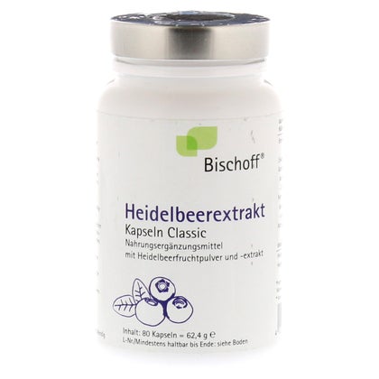Heidelbeer Extrakt Kapseln 80 St günstig kaufen | medpex