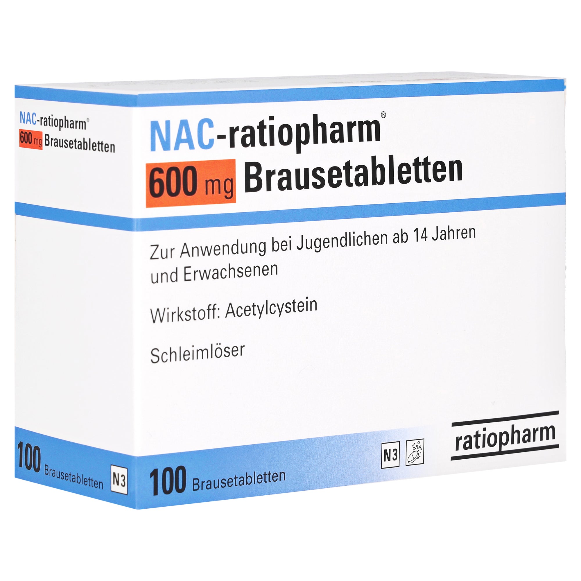NAC-ratiopharm 600mg online kaufen | medpex
