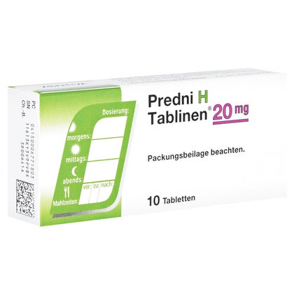 Predni H Tablinen 20 mg Tabletten 10 St kaufen mit E-Rezept | medpex