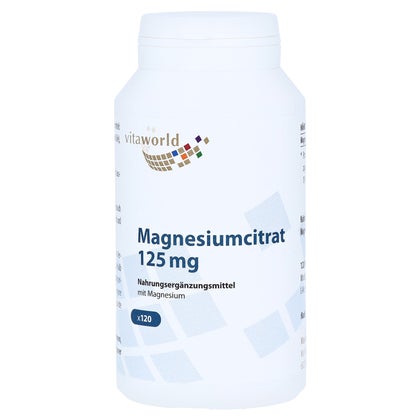 Magnesiumcitrat 125 mg Kapseln 120 St günstig kaufen | medpex