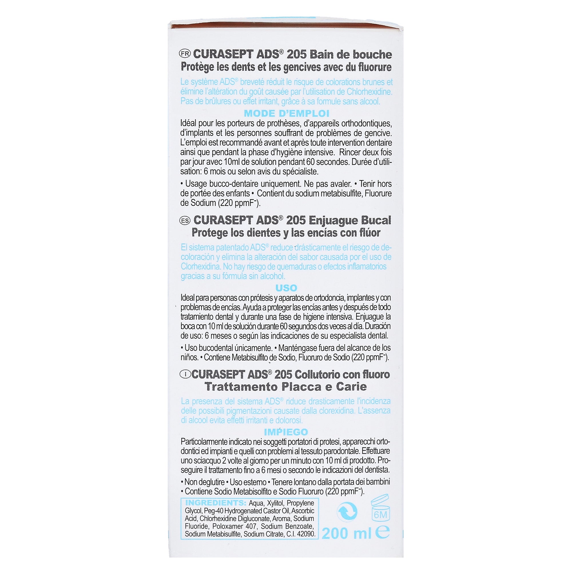 CURASEPT 0,05% Chlorhexidin ADS 205 Mundspülung | medpex