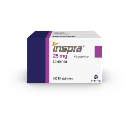 Inspra 25 mg Filmtabletten 100 St kaufen mit E-Rezept | medpex
