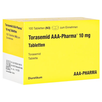 Torasemid Aaa-pharma 10 mg Tabletten 100 St kaufen mit E-Rezept | medpex