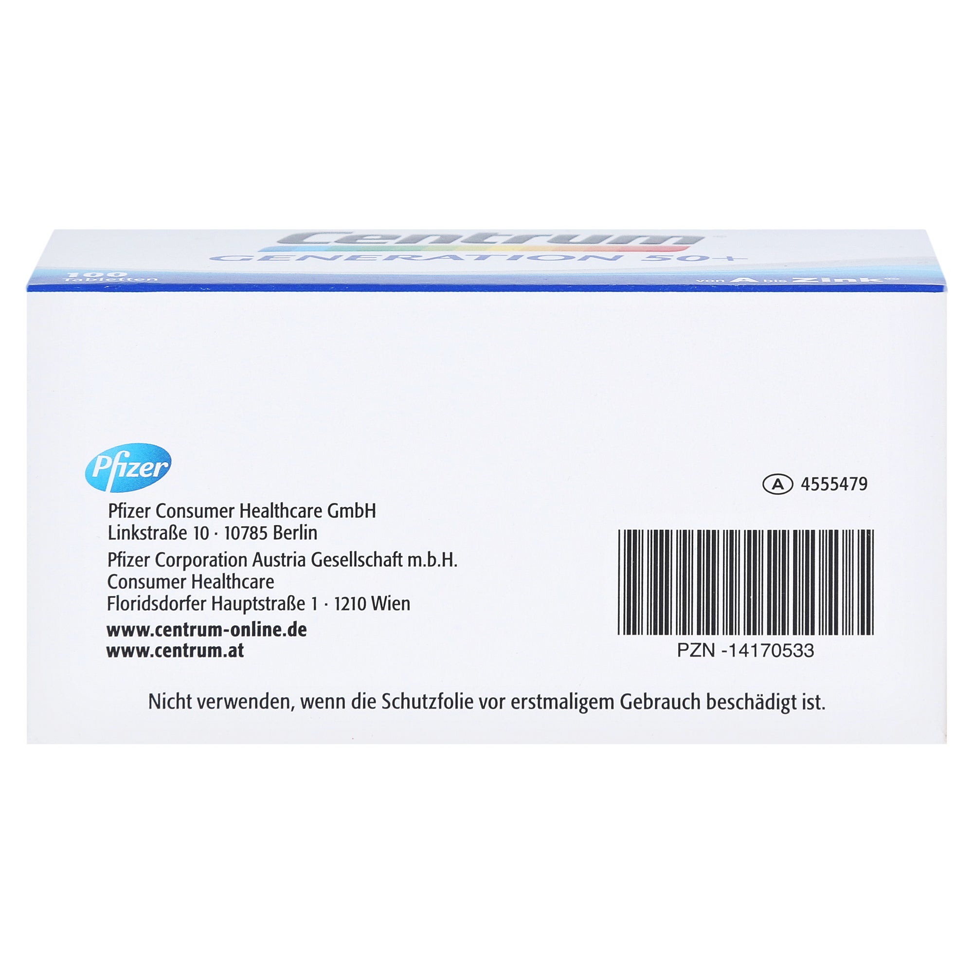 Centrum Generation 50+ Tabletten online kaufen | medpex