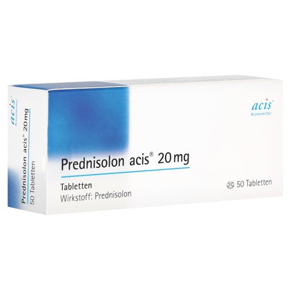 Prednisolon ACIS 20 mg Tabletten 50 St kaufen mit E-Rezept | medpex