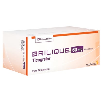 Brilique 60 mg Filmtabletten 168 St kaufen mit E-Rezept | medpex