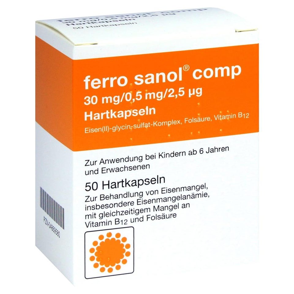 Ferro sanol comp 30mg/0,5mg/2,5µg kaufen | medpex