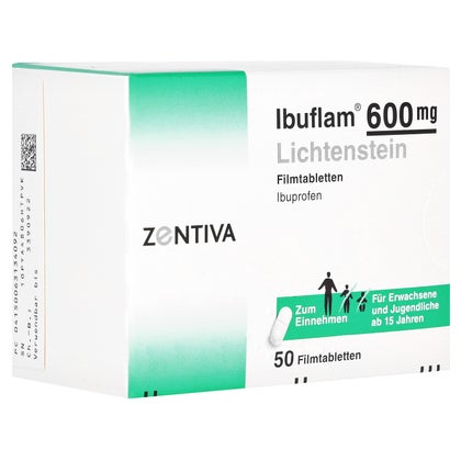 IBUFLAM 600 mg Lichtenstein Filmtabletten 50 St kaufen mit E-Rezept ...