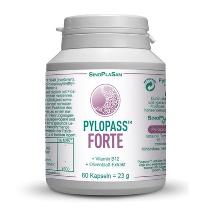 Pylopass Forte 200 mg+Vit.B12+Olivenblat 60 St günstig kaufen | medpex