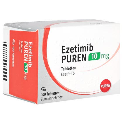 Ezetimib Puren 10 mg Tabletten 100 St kaufen mit E-Rezept | medpex