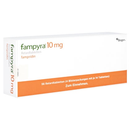 Fampyra 10 mg 4 Wochen Retardtabletten 4X14 St kaufen mit E-Rezept | medpex