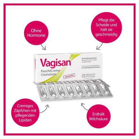 Erfahrungen zu Vagisan Feuchtcreme Cremolum | medpex