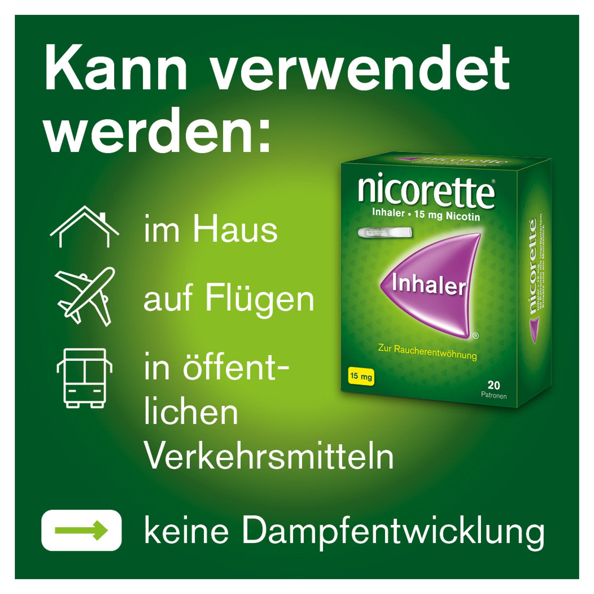 Nicorette Inhaler 15mg online kaufen | medpex