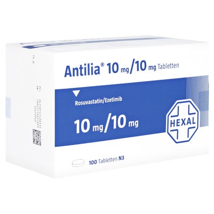 Antilia 10 Mg/10 mg Tabletten 100 St kaufen mit E-Rezept | medpex