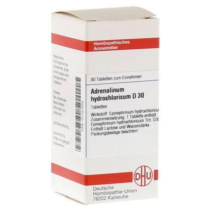 Adrenalinum Hydrochloricum D 30 Tablette 80 St günstig kaufen | medpex