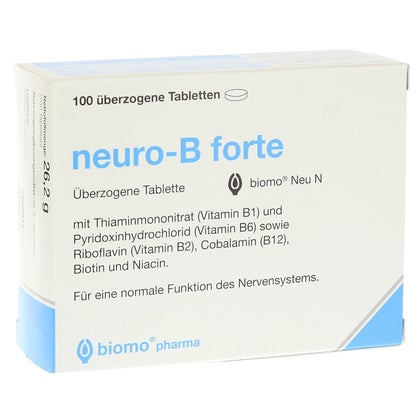 Neuro-b Forte Biomo Neu überzogene Table 100 St günstig kaufen | medpex