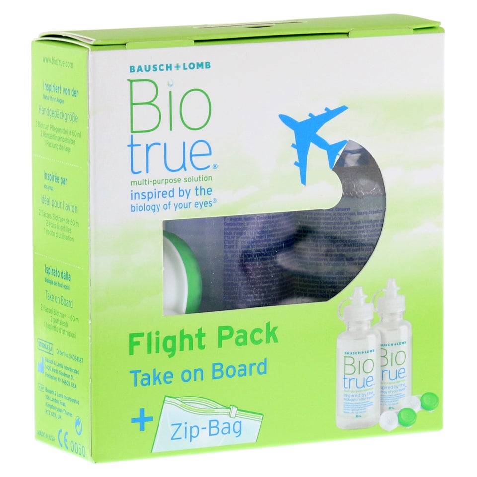 BIOTRUE All in one Lösung Flight Pack kaufen | medpex