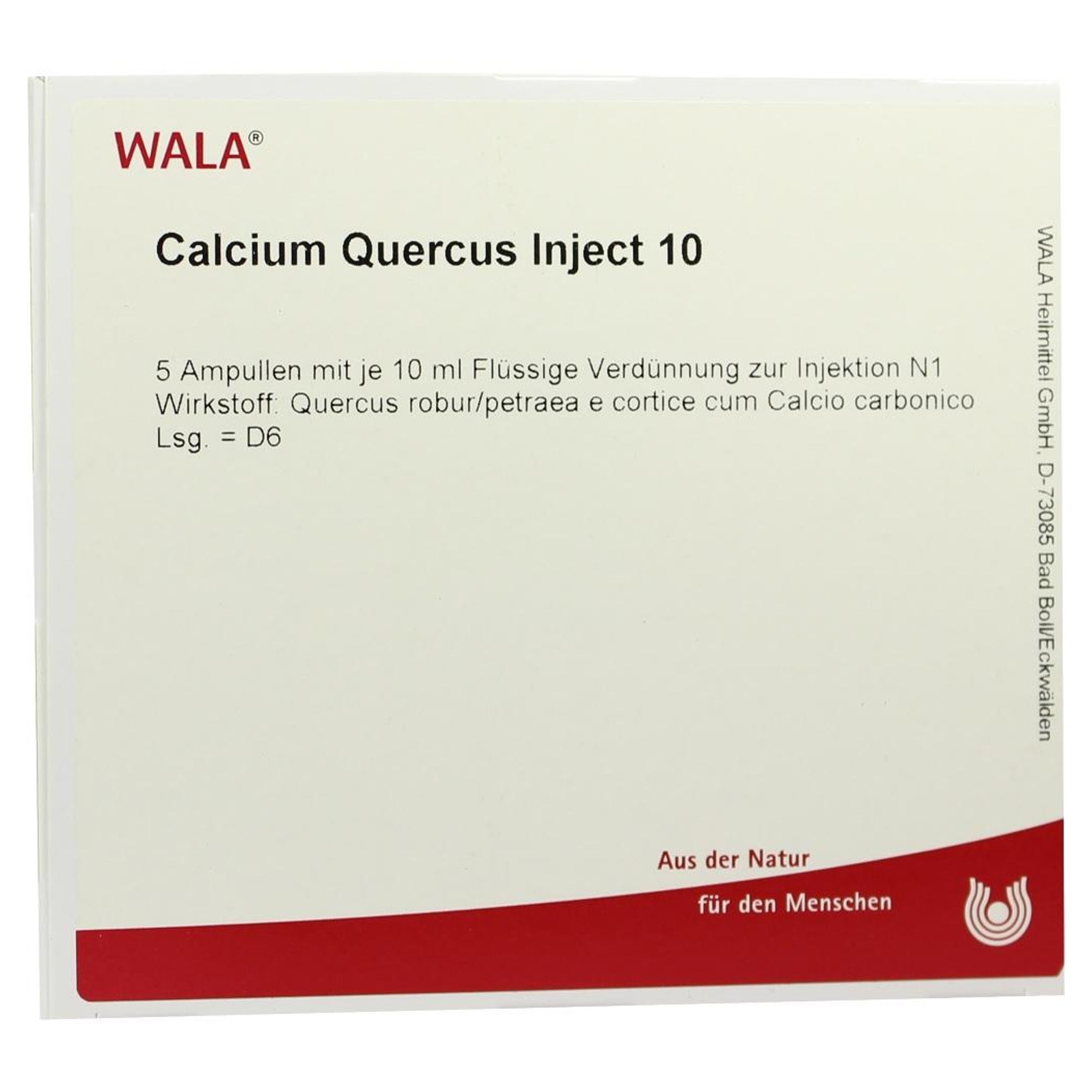 CALCIUM QUERCUS Inject 10 Ampullen kaufen | medpex