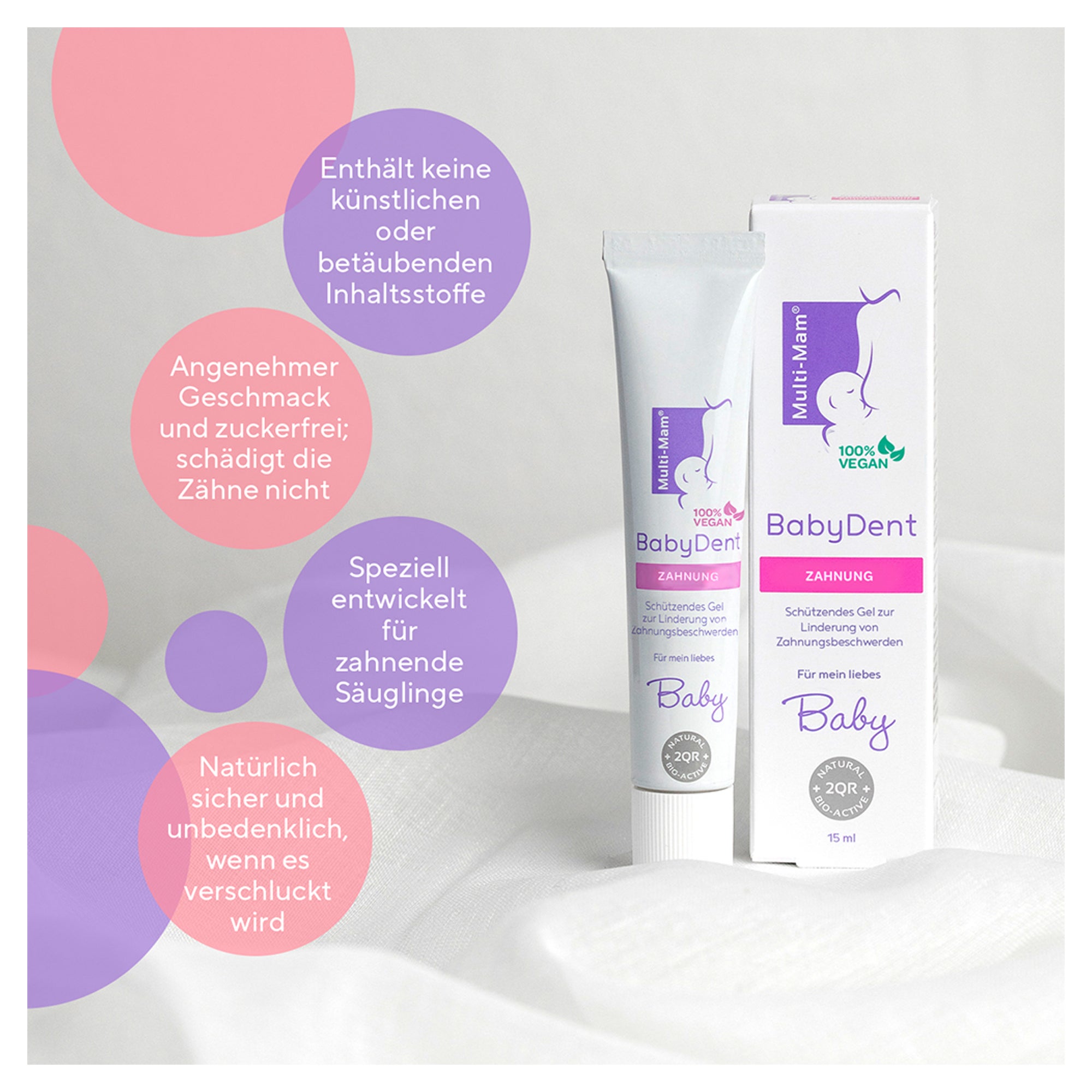 Erfahrungen zu MULTI-MAM BabyDent Gel | medpex