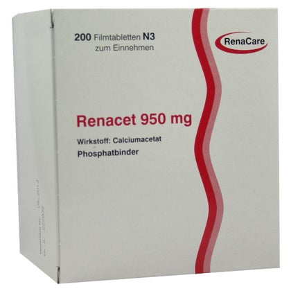 Renacet 950 mg Filmtabletten 200 St günstig kaufen | medpex