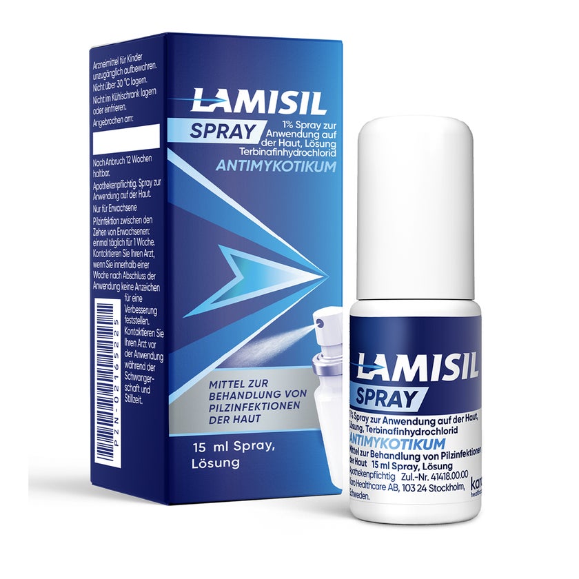 Erfahrungen zu Lamisil Spray 15 ml | medpex
