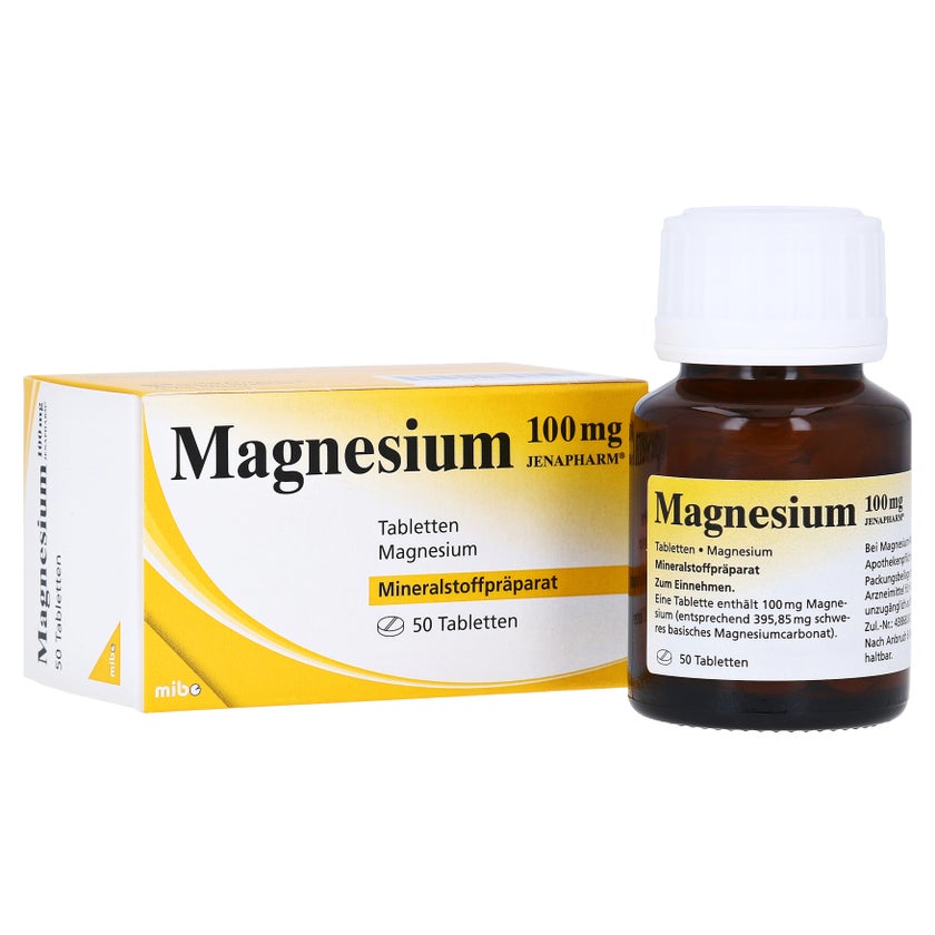 Erfahrungen zu Magnesium 100 mg Jenapharm Tabletten 50 St | medpex