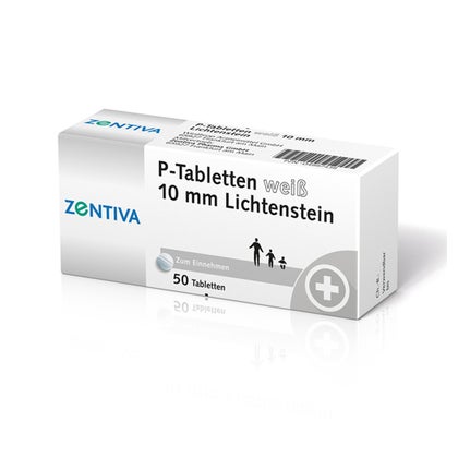 Erfahrungen zu P Tabletten weiß 10 mm 50 St | medpex