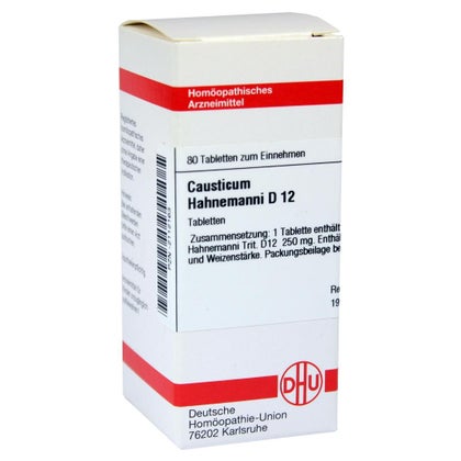 Causticum Hahnemanni D 12 Tabletten 80 St günstig kaufen | medpex