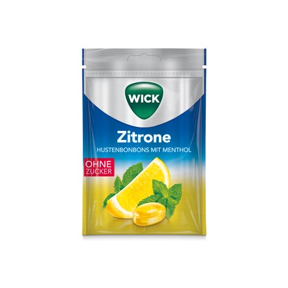 WICK Zitrone & nat.Menthol Bonb.o.Zucker 72 g günstig kaufen | medpex