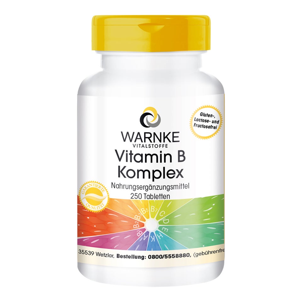 Erfahrungen zu Vitamin B Komplex Tabletten 250 St | medpex