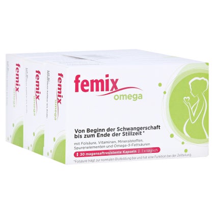 Erfahrungen zu Femix Omega Magensaftresistente Weichkap 90 St | medpex