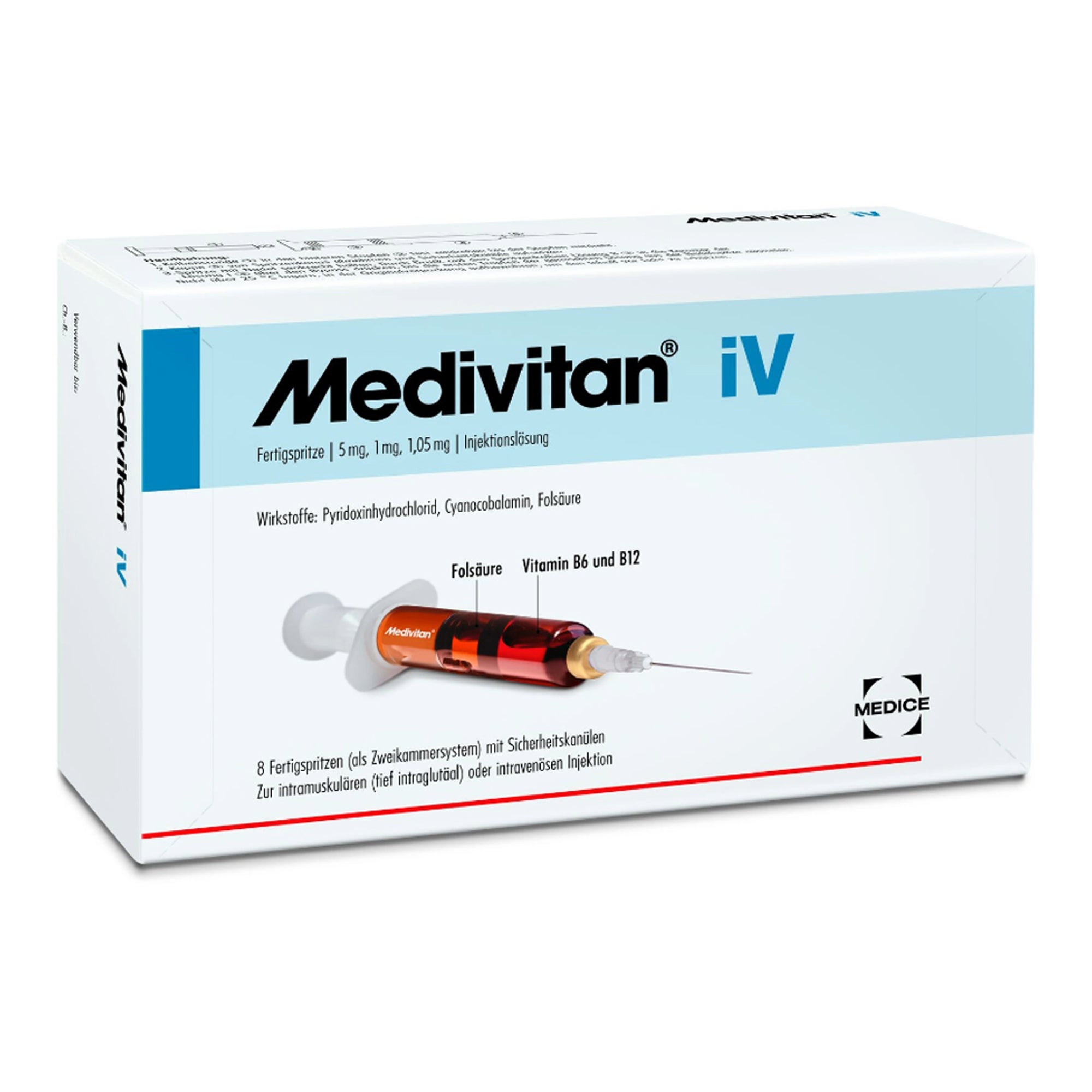 MEDIVITAN iV Injektionslösung in Zweikammerspritze | medpex