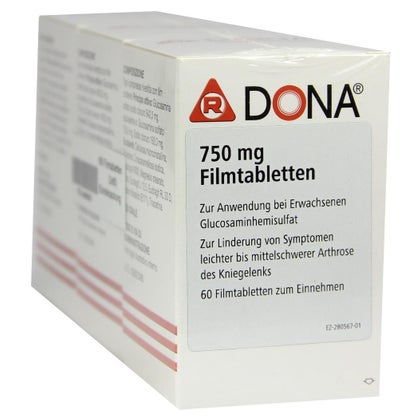 Erfahrungen zu DONA 750 mg Filmtabletten - Reimport 180 St | medpex