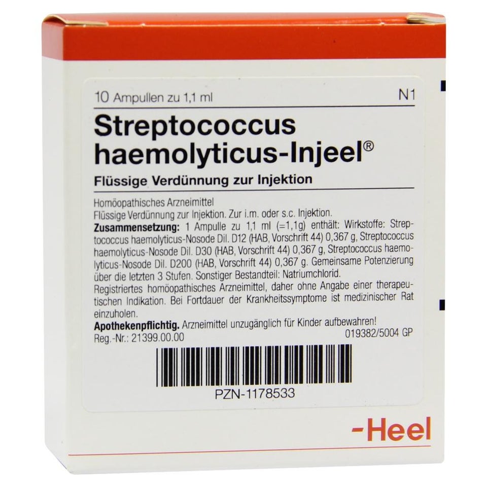 Streptococcus Haemolyticus Injeel Ampull 10 St günstig kaufen | medpex